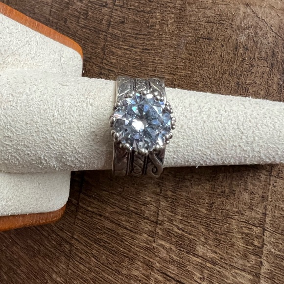 Silpada | Jewelry | Silpada Bristol Cz Solitaire Statement Ring | Poshmark